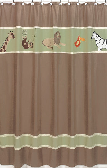 Jojo Designs Shower Curtain Jungle Adventure Timely Buys